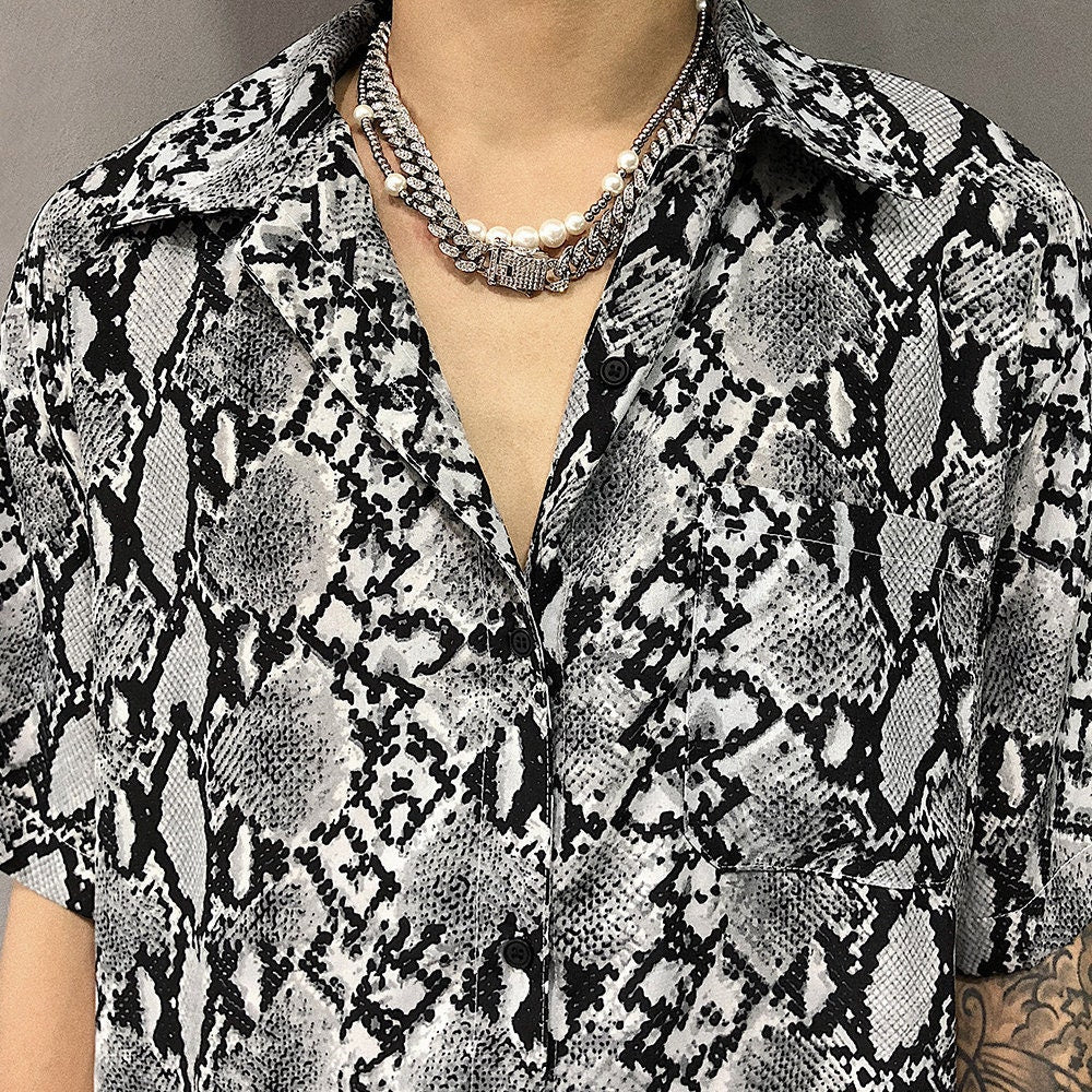 Iced Out Diamond Bust Down Chain Necklace – SAZ Studios